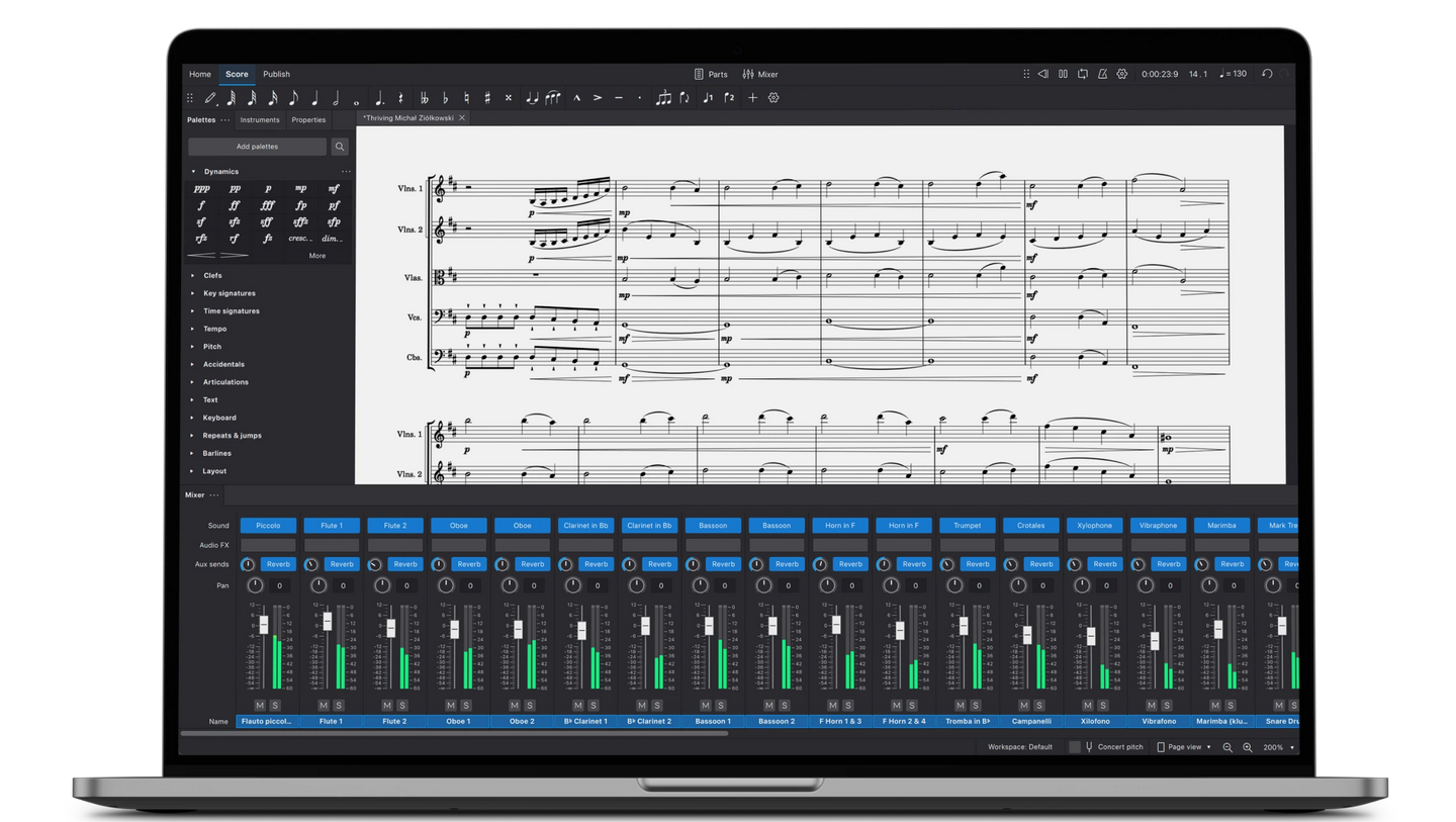 MuseScore：免费且开源的五线谱打谱软件，提供专业的乐谱编写功能，支持多种文件格式导出，无缝编曲和分享自己的音乐作品！