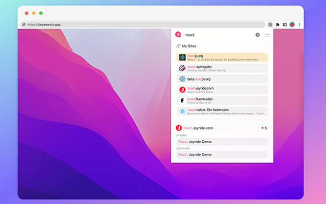 TinySearch：一款超实用的Chrome扩展，能快速搜索网页内容、跳转到相关信息、并高亮关键词，让你轻松找到所需资料！
