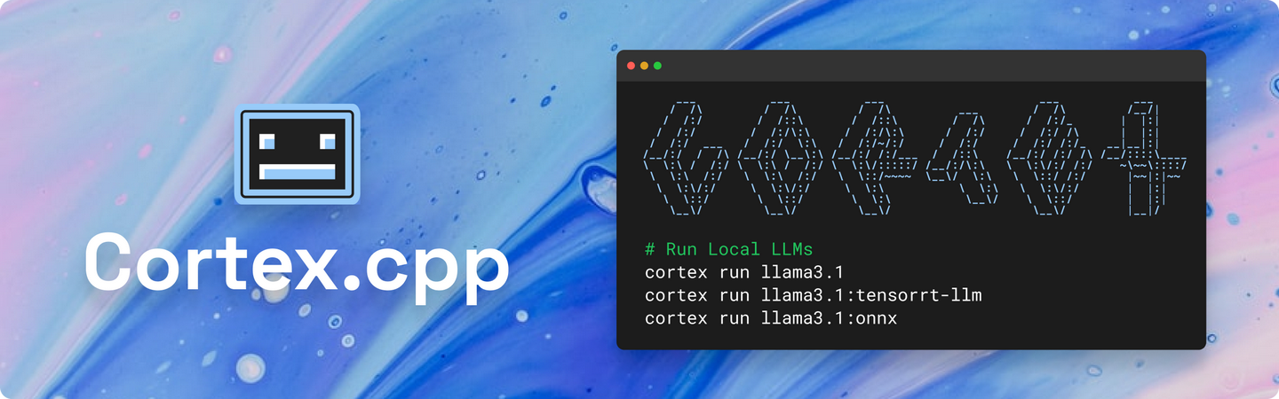 Cortex.cpp：一款本地AI引擎，让你轻松运行和定制本地大语言模型，完全免费！
