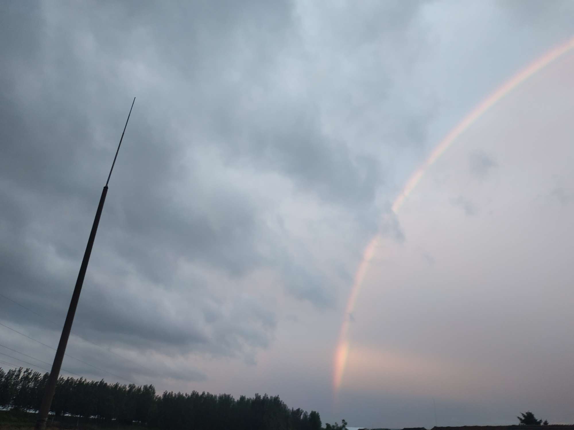 jkljkl 的想法: 戒色一个月看到的彩虹，然后拍了一会儿，… - 知乎