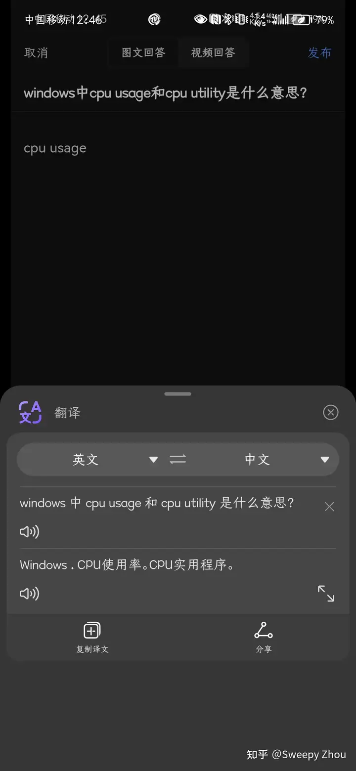 windows中cpu usage和cpu utility是什么意思? - 知乎