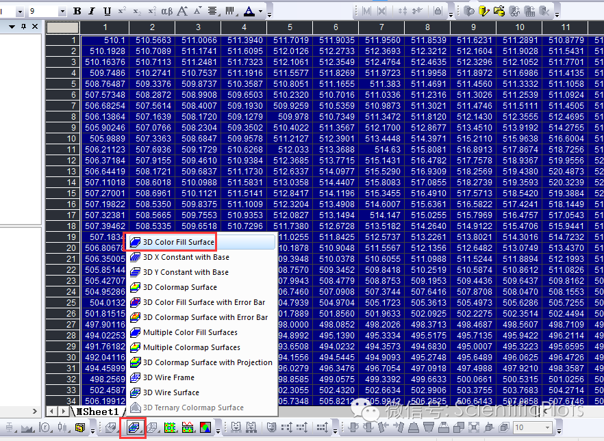 Origin(Pro)：3D图--堆叠三维图 - 知乎