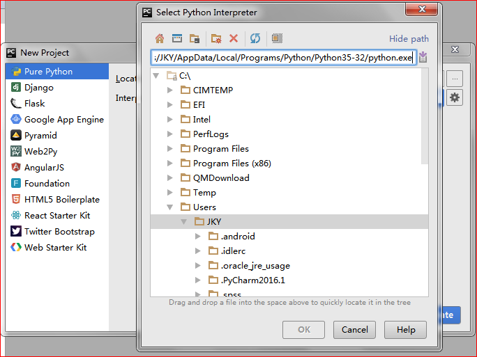 pycharm解析器找不到？初学者搞了一下午快疯了 - 知乎