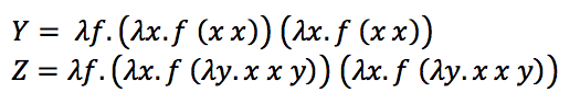 Y, Z and Simply Typed Lambda Calculus - 知乎