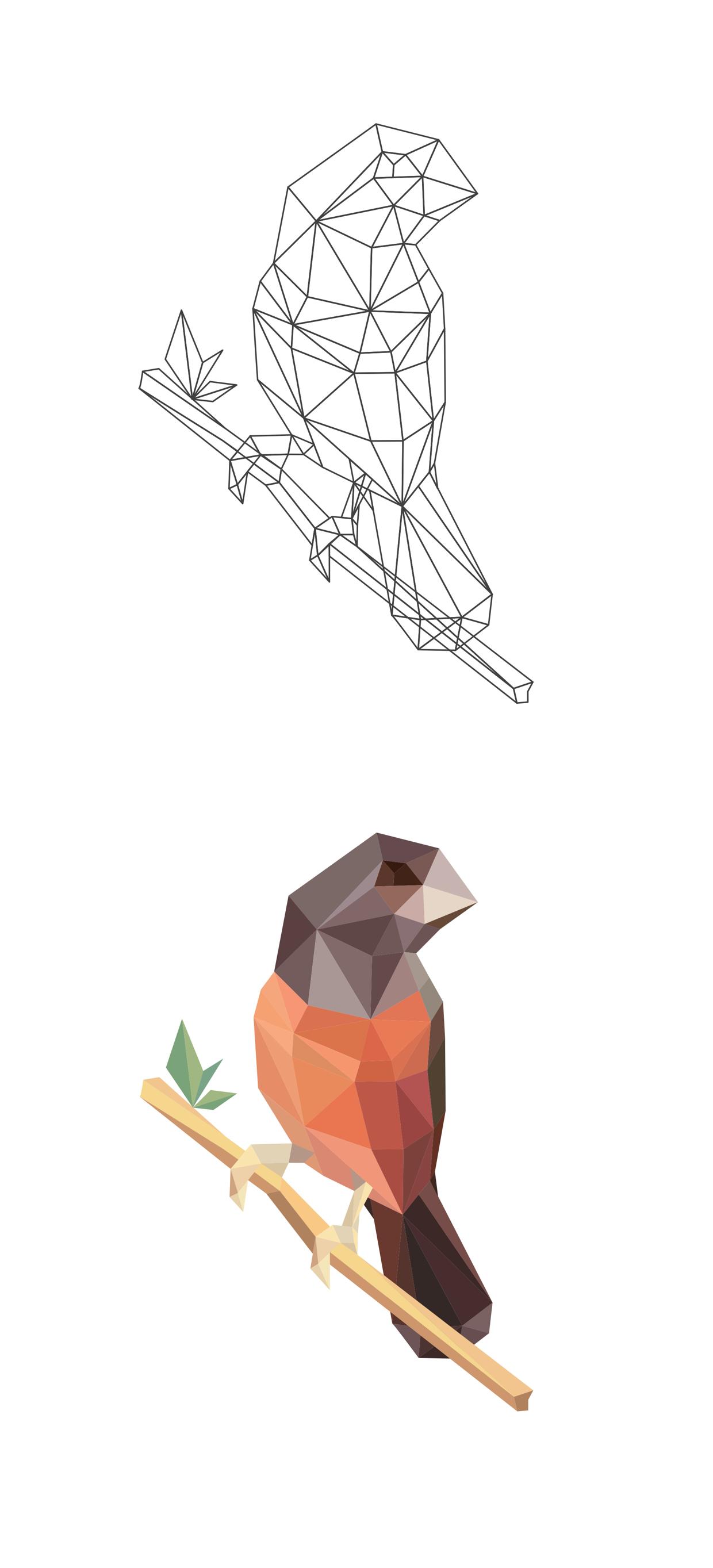 如何用 Photoshop 等工具制作 Low Poly 低多边形风格的背景？ - 知乎