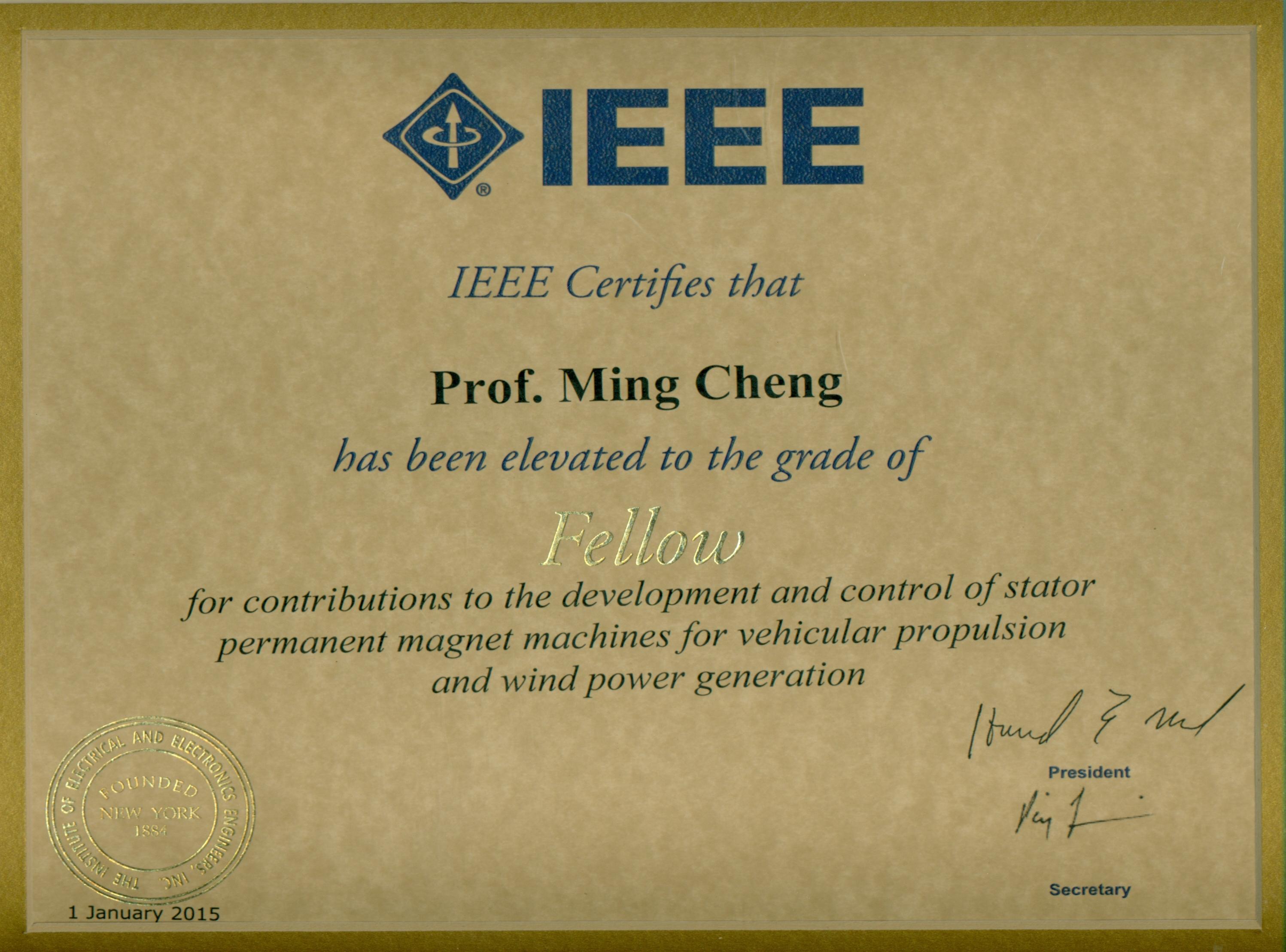 怎么成为 IEEE Fellow？ - 知乎