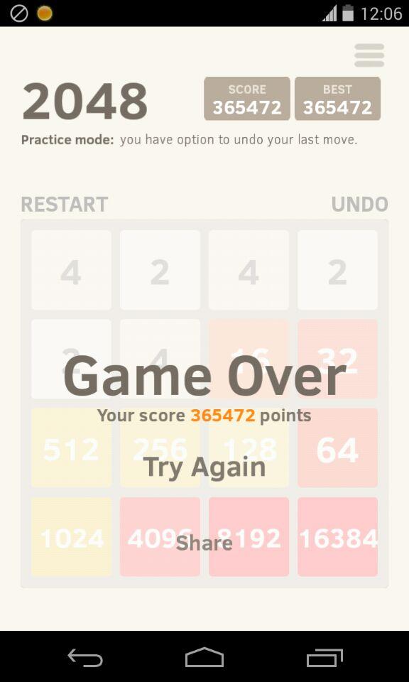 2048 游戏理论上是否可以无限玩下去？ - 知乎