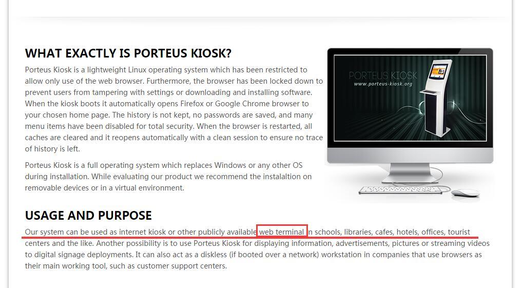 Porteus Kiosk这种linux系统的存在意义在哪里？ - 知乎
