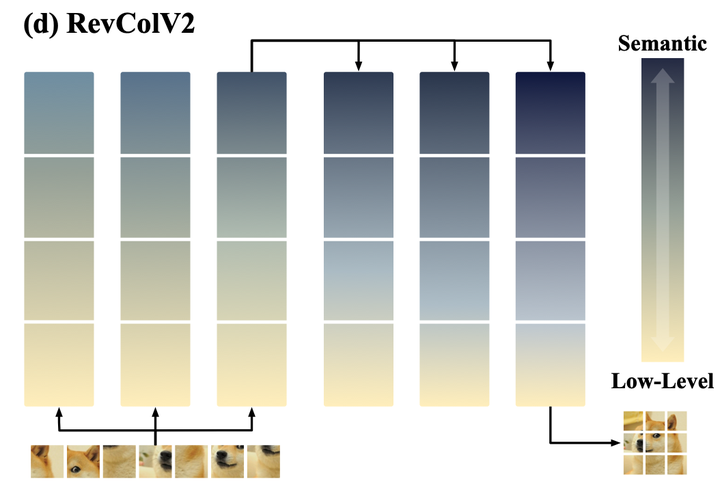 RevCol V2: 当解耦学习遇上自监督训练，视觉预训练的思路 - 知乎