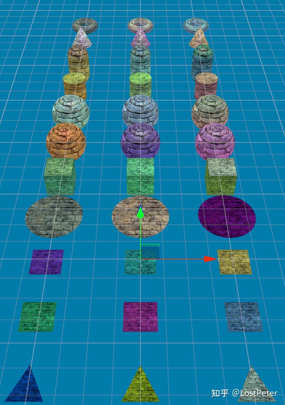 Vulkan学习例子016: vulkan_016_geometry 常用几何体渲染及其应用-EditorGrid ...