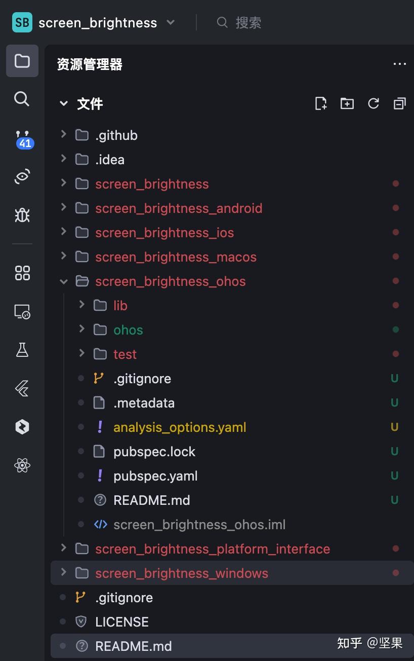 鸿蒙版 Flutter 三方库适配案例【screen_brightness】 - 知乎