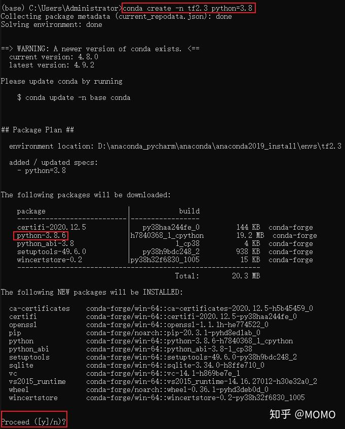 如何搭建环境：win10+python3.8+tensorflow2.3.1 - 知乎