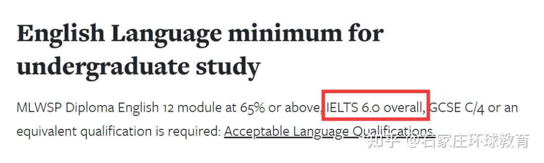 2024QS top100英国院校雅思要求一览！ - 知乎