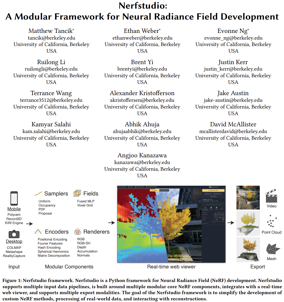 Nerfstudio笔记 - 知乎