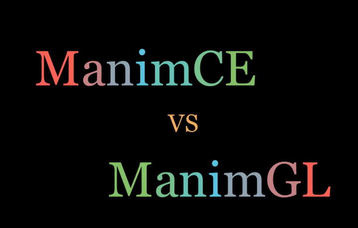ManimCE 与 ManimGL 的差别 - 知乎