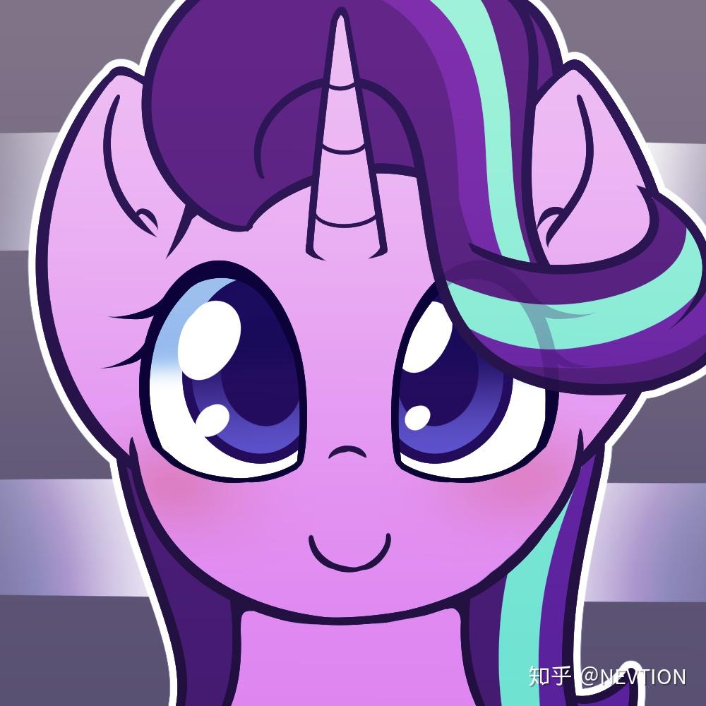 有哪些好看的《小马宝莉》头像？ - 知乎