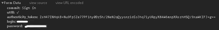 模拟登陆 Github 知乎 3537