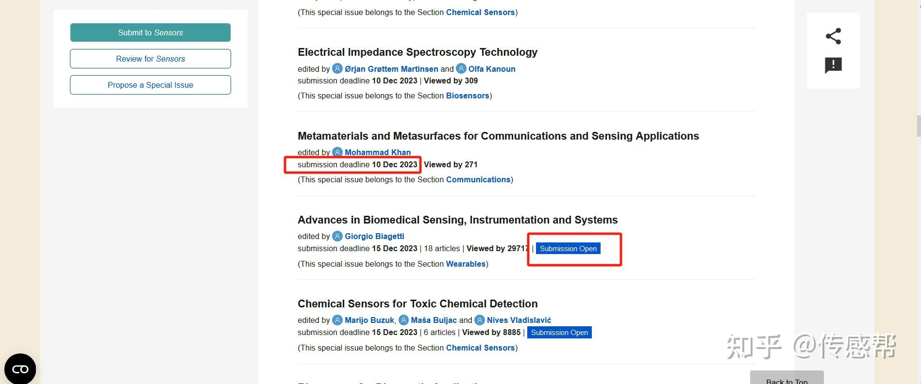 MDPI Sensors 好中吗？ - 知乎