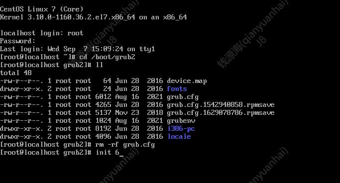 Linux Centos7 grub引导故障 - 知乎