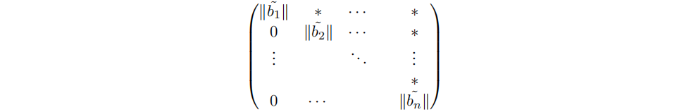 格密码基础 5 (Lecture 2, LLL Algorithm) - 知乎
