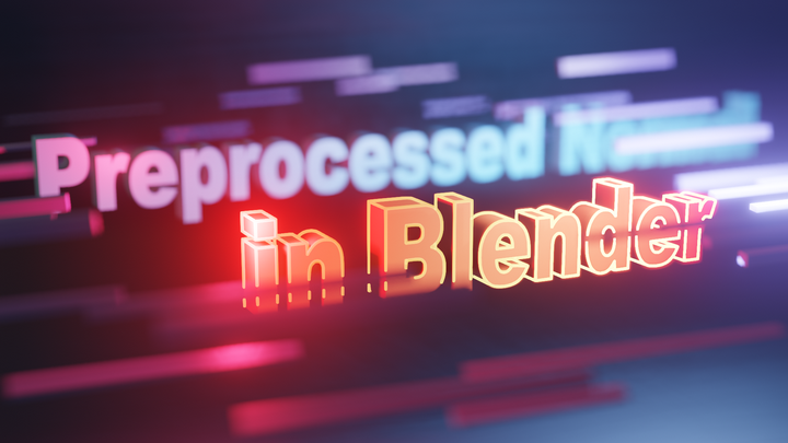 Blender 3.x: Storing Preprocessed Average Normal (TS) on Color ...