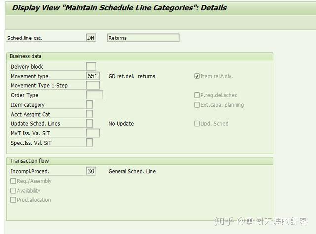 SAP SD 基础知识之计划行类别（Schedule Line Category） - 知乎