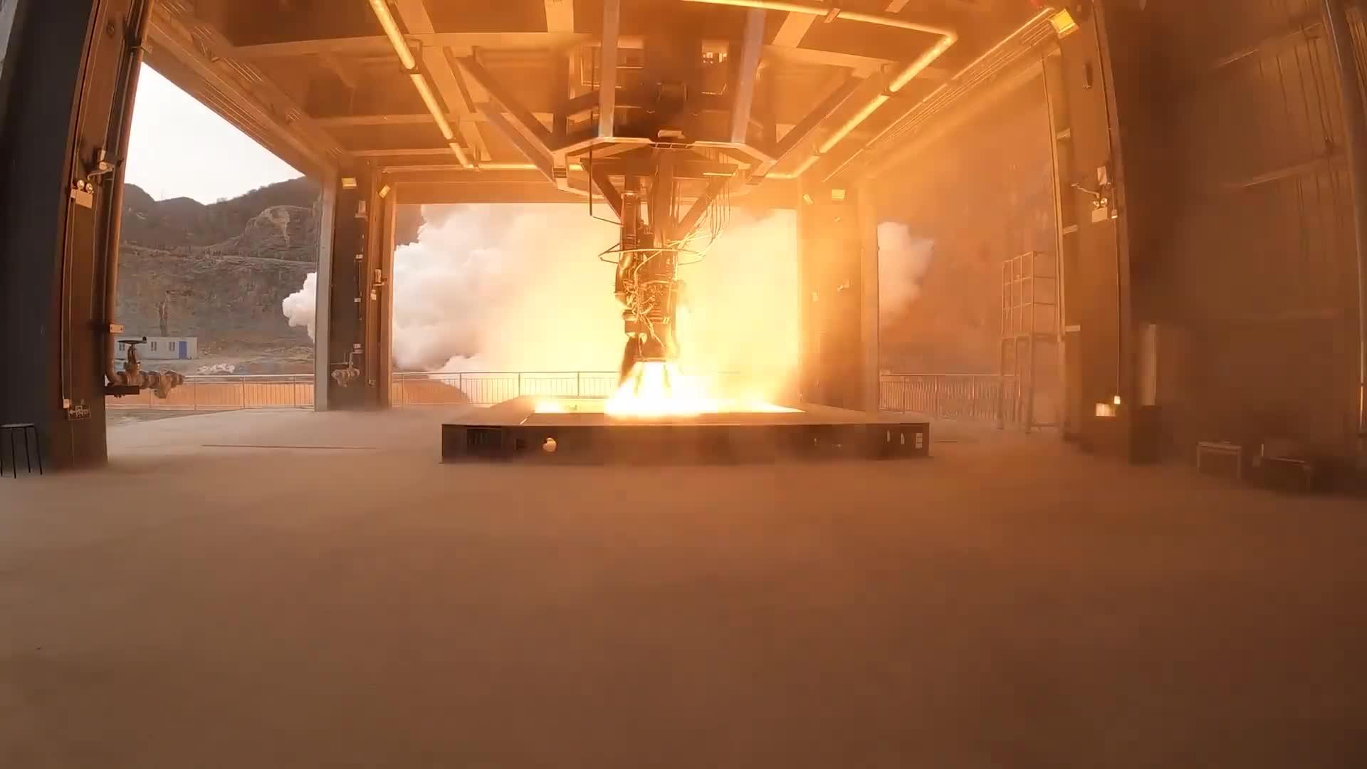 【快讯·航天】中国🇨🇳天兵科技110吨液体火箭发动机第二次全系统热试车圆满成功 - 知乎