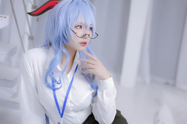 Nyako喵子~原神 甘雨OL~超精美cosplay美图~cos写真合集 - 知乎