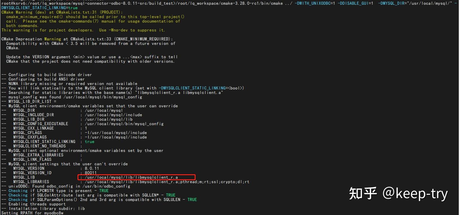 mysql-odbc编译 - 知乎