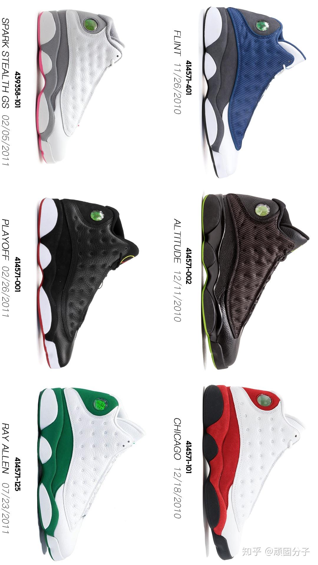 史上最强！AIR JORDAN 13市售配色历史全收录 - 知乎