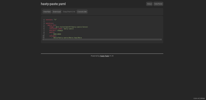 【Docker项目实战】使用Docker部署Hasty Paste粘贴应用程序 - 知乎