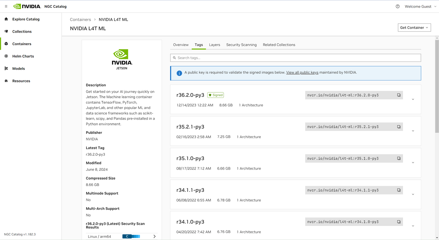 NVIDIA JETSON AGX ORIN 64GB(开发者组件）使用记录（二）Doker容器使用NGC的l4t-ml系列镜像 - 知乎