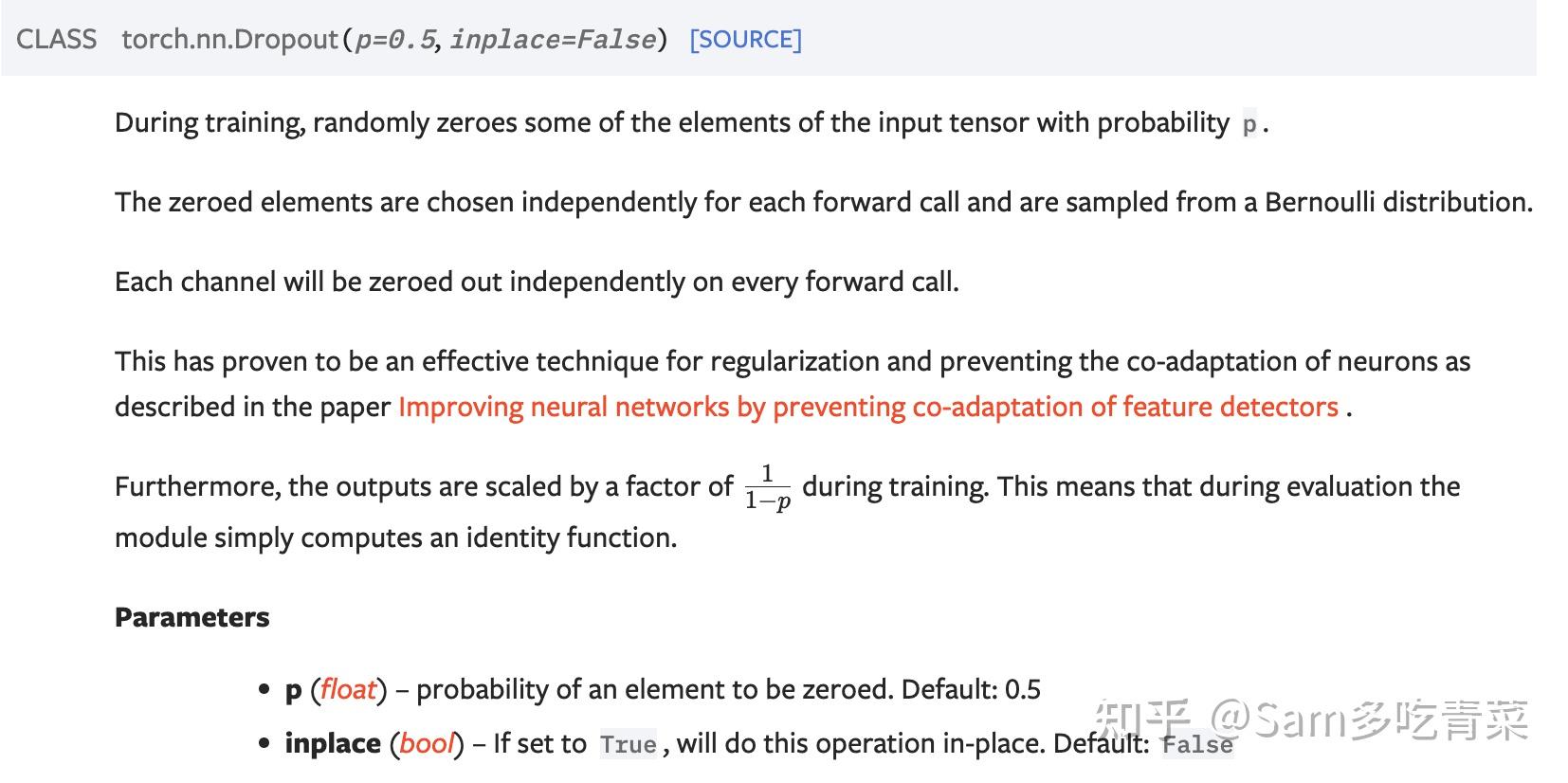 pytorch中model.eval()会对哪些函数有影响？ - 知乎