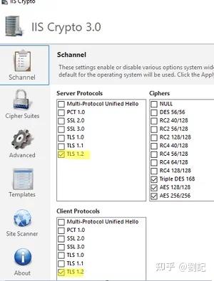 Windows 中禁用 TLS 1.0 和 TLS 1.1 - 知乎