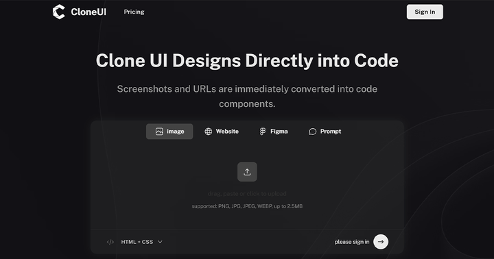 出海做站必备 CloneUI工具！一键克隆页面布局设计生成前端代码 - 知乎