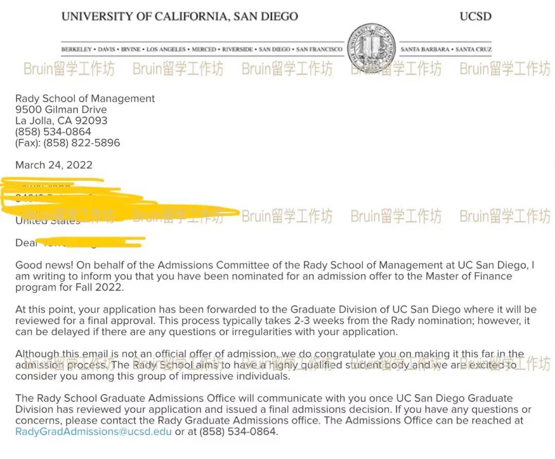 「Bruin过来人」2022加州大学圣地亚哥分校（UCSD）金融项目Offer+1 - 知乎