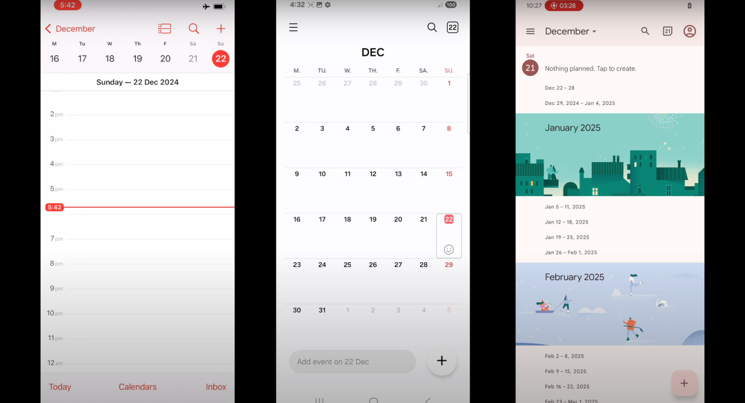 系统对比丨iOS 18和安卓15UI界面对比 - 知乎