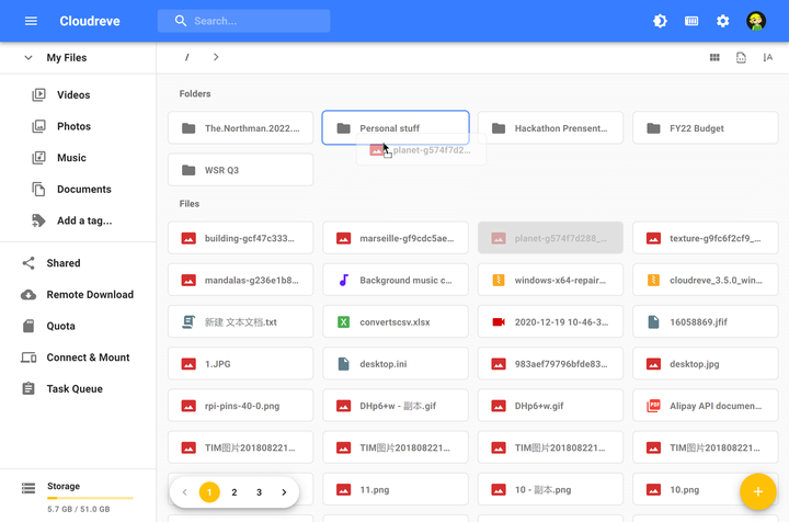 18.8k Star! 告别百度网盘，一个公私兼备的网盘系统-Cloudreve - 知乎