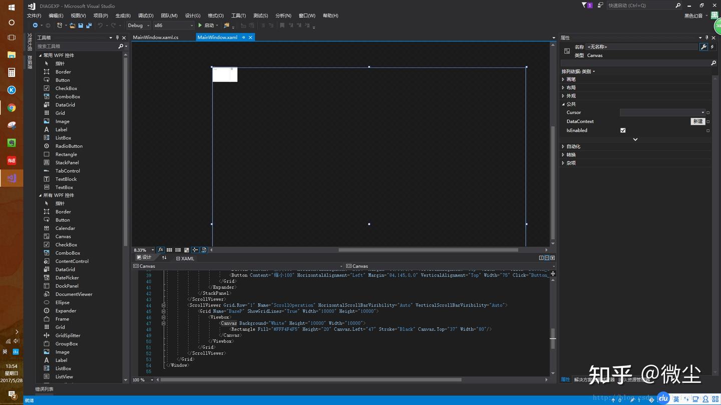 WPF简单教程：控件ViewBox - 知乎