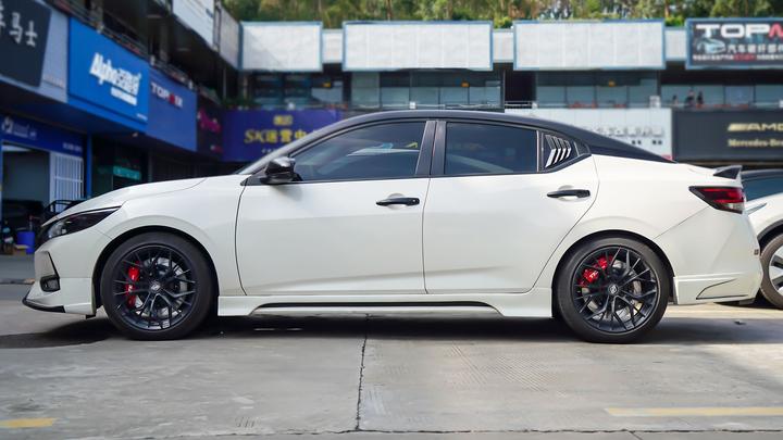 改装案例丨日产轩逸升级P40NS+ & P4-EXPLORE前六后四刹车套装 - 知乎