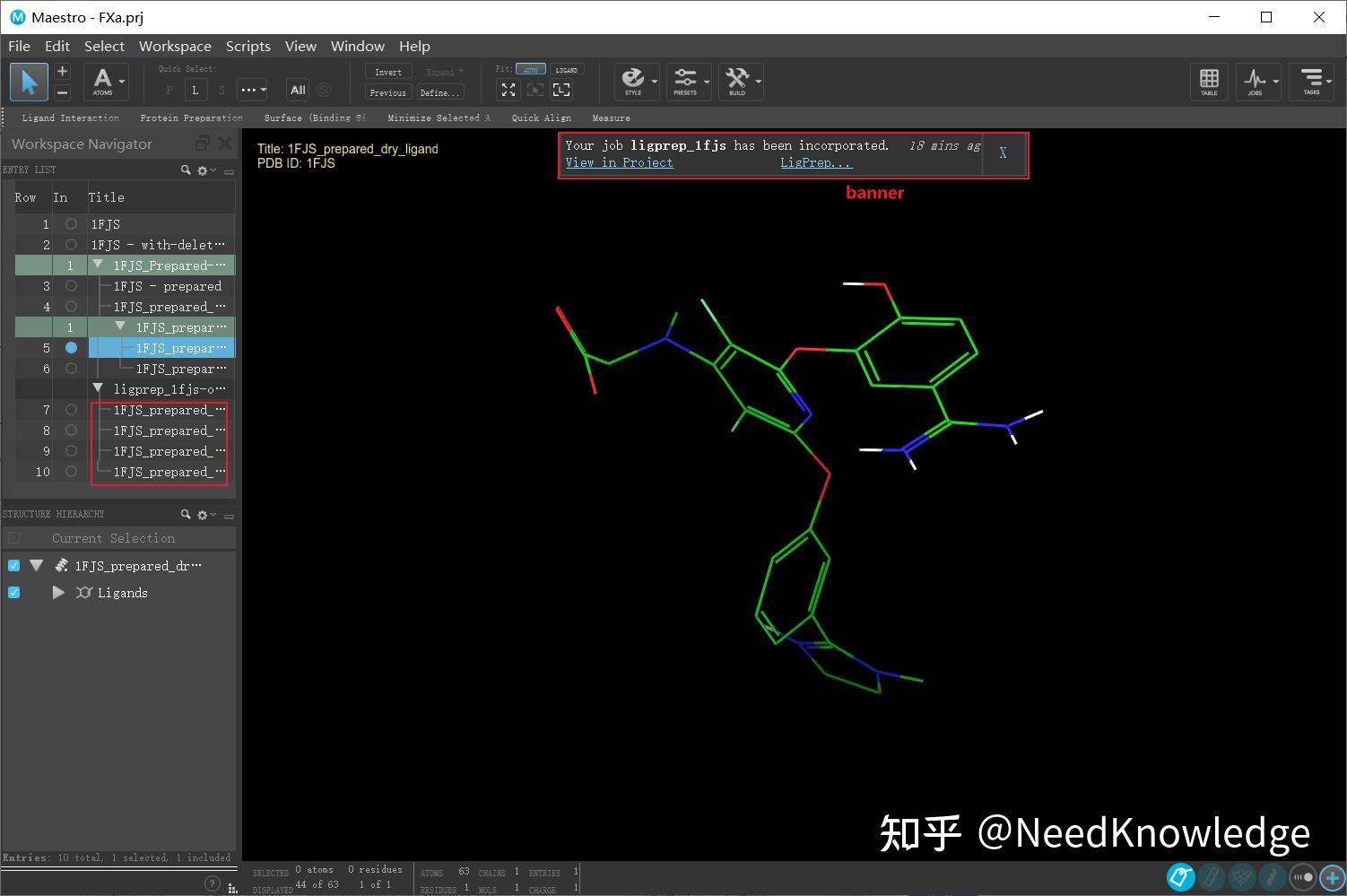 Schrödinger教程 | Introduction to Structure Preparation and Visualization ...
