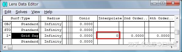 Ansys Zemax | 如何以数据的方式定义网格矢高表面 - 知乎