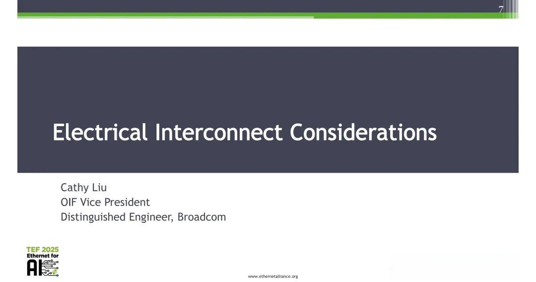 TEF 2025｜OIF：448G以太网高速铜/光互连技术的演进与挑战(Broadcom/Altera/Ranovus/Keysight) - 知乎
