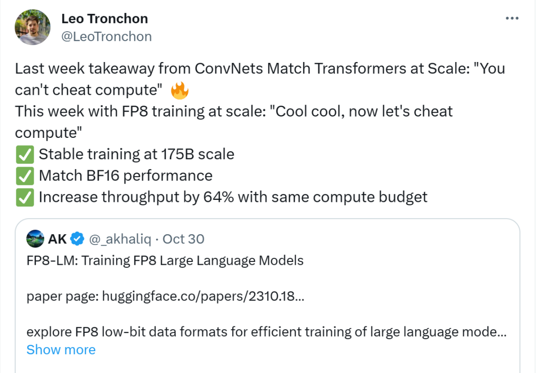 用FP8训练大模型有多香？微软：比BF16快64%，省42%内存 - 知乎