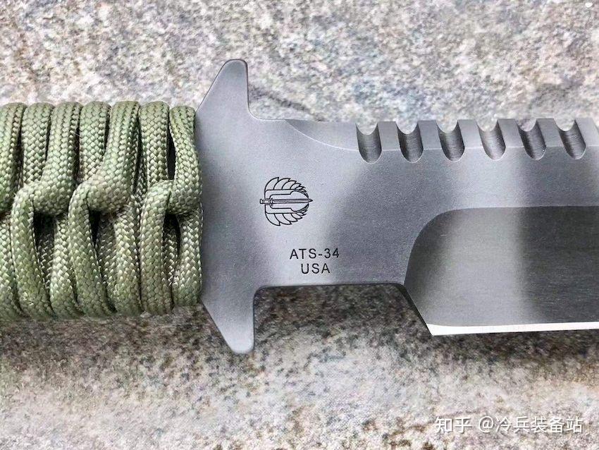 M.Strider 挺进者 BTSS 虎纹ATS-34刃材 军绿色绳柄 经典战术直 - 知乎