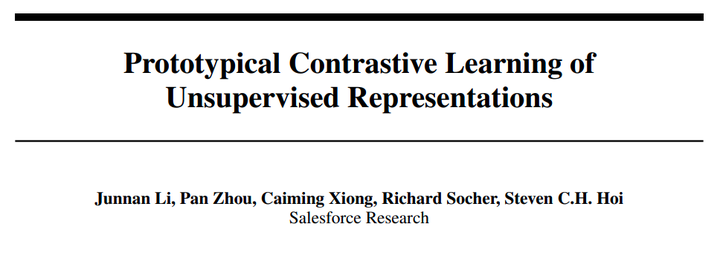 【Deep Clustering】Prototypical Contrastive Learning of Unsupervised Representations - 知乎
