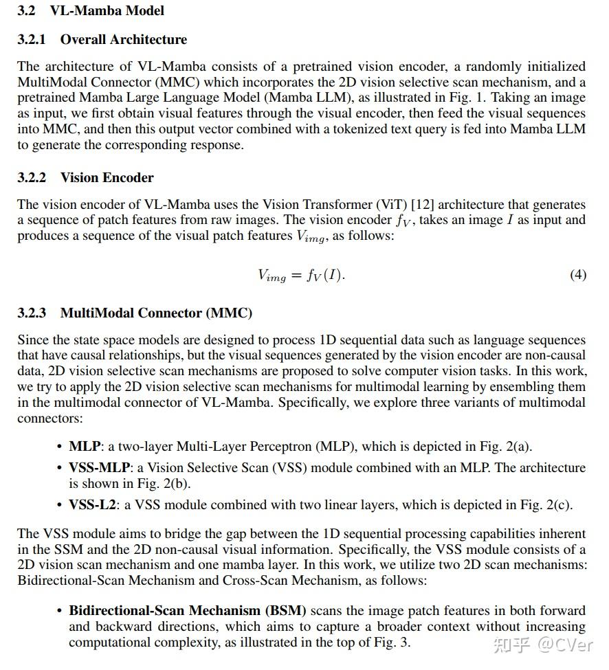Mamba再下一城！VL-Mamba：探索多模态学习的状态空间模型 - 知乎