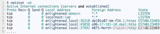 Linux 命令 netstat 的 10 个基本用法 - 知乎