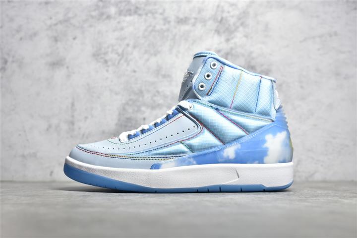 乔丹联名 J Balvin x Air Jordan 2 Retro AJ2 LED 蓝色笑脸灯光高帮篮球鞋 - 知乎
