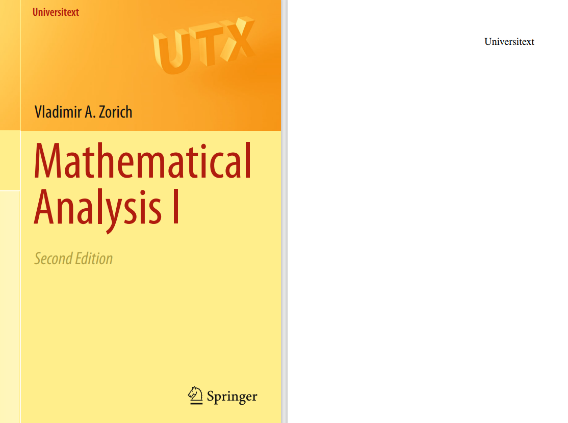 有哪些优秀的数学分析入门教材？ - 知乎